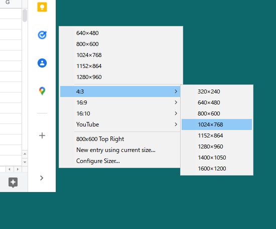 ウィンドウサイズを指定するツール「Sizer」の使い方 | アフィリエイトのある暮らし